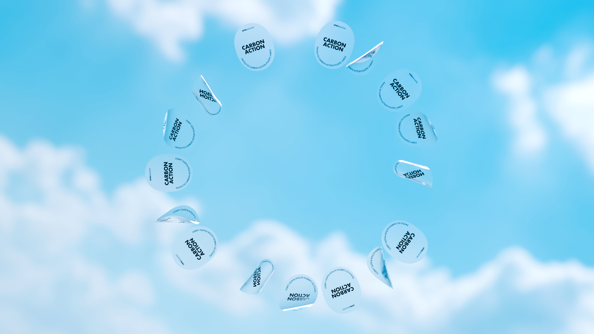 UPM Raflatac Carbon Action | UPM Adhesive Materials