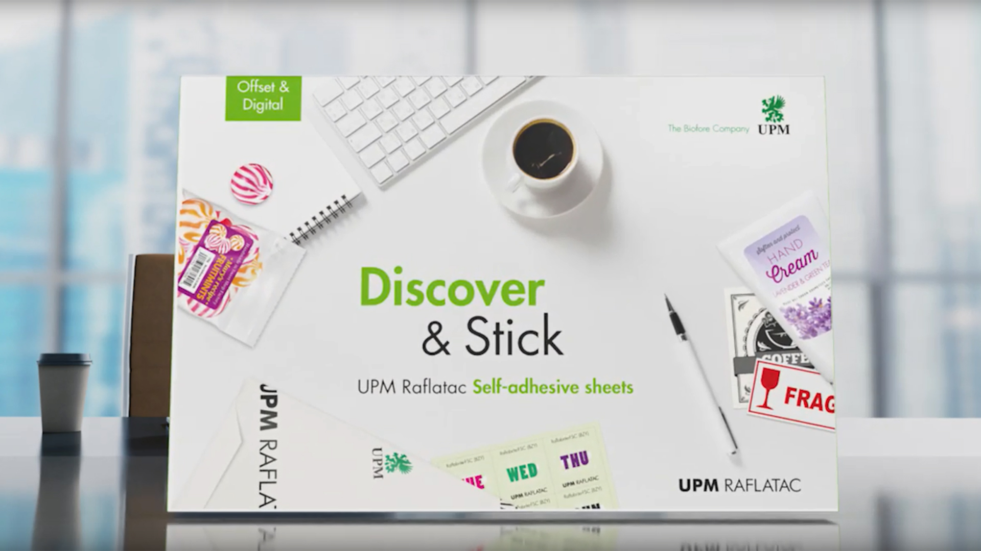 Discover our graphic self-adhesive sheets | UPM Adhesive Materials